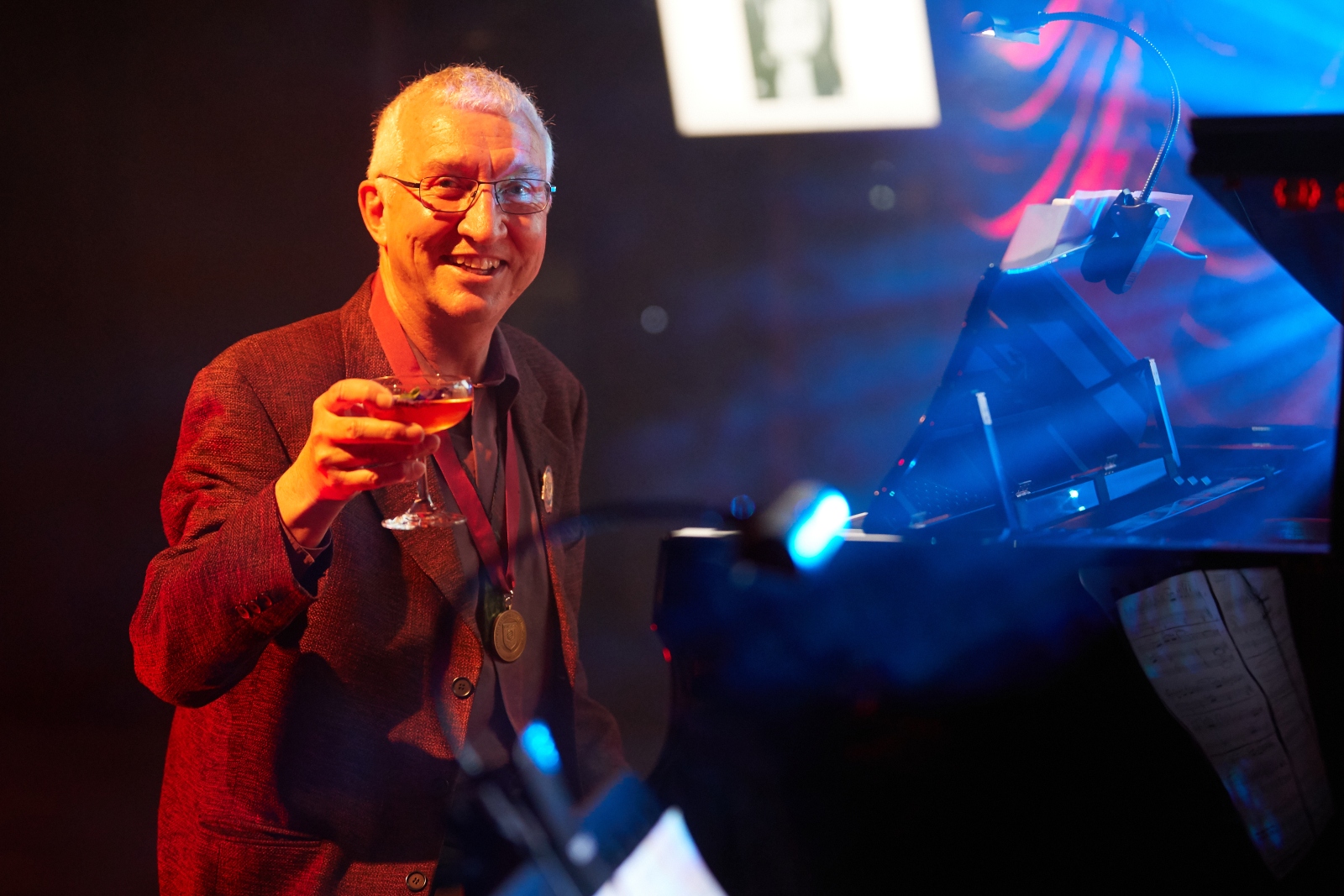 David Sidwell’s 40-year contribution to the arts honoured with ...