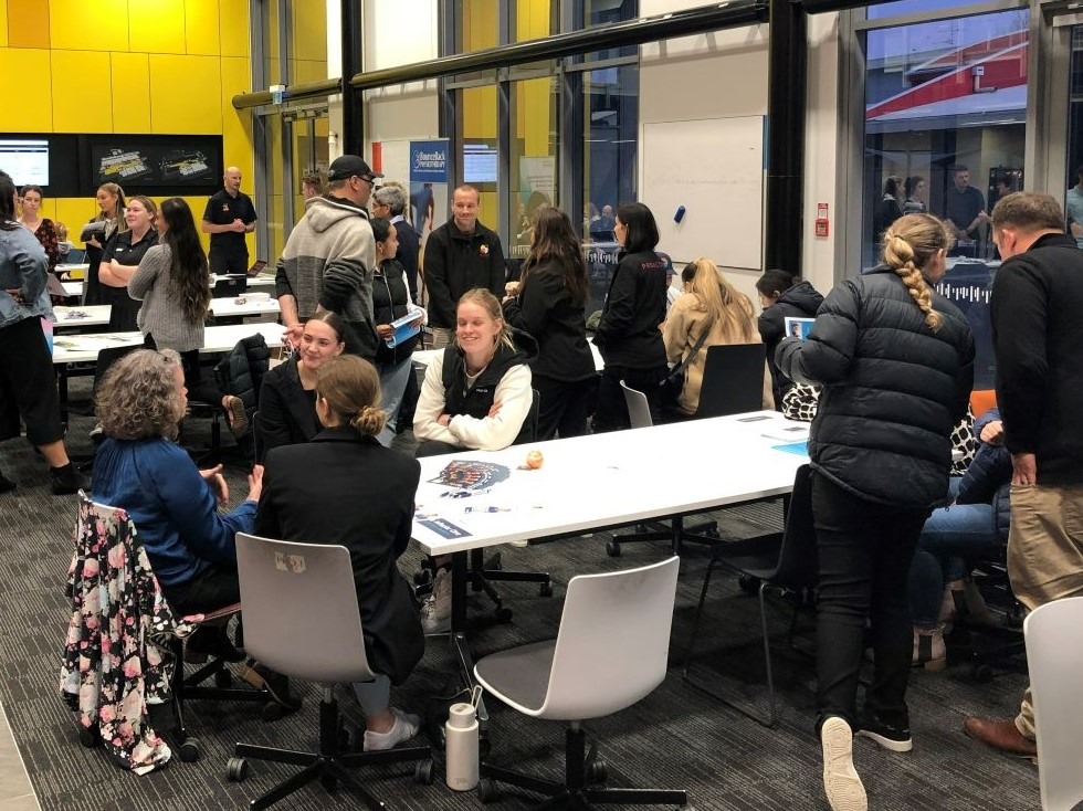 Physiotherapy ākonga get hands on connection with future employers